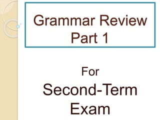 Grammar Review # 1 | PPT