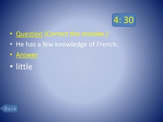 Grammar Review Jeopardy Game | PPTX