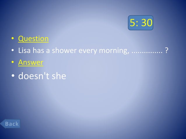 Grammar Review Jeopardy Game | PPT