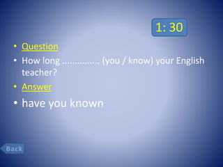 Grammar Review Jeopardy Game | PPTX