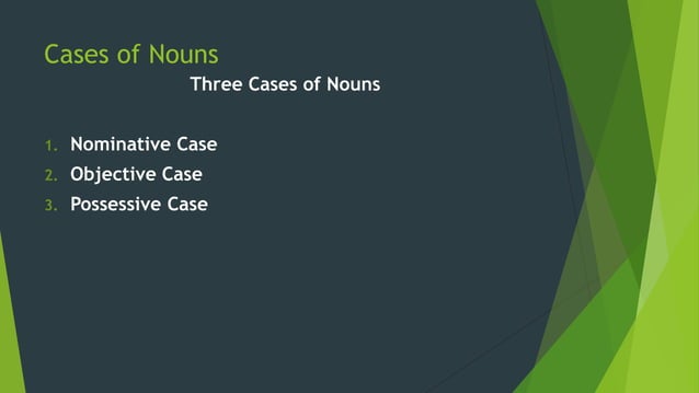 Parts of Speech: Nouns | PPT