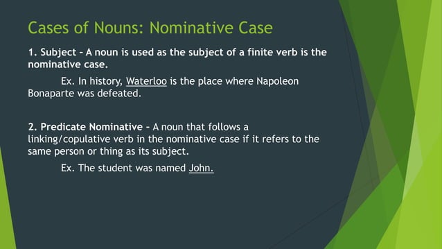 Parts of Speech: Nouns | PPT