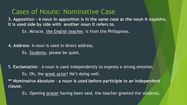 Parts of Speech: Nouns | PPT
