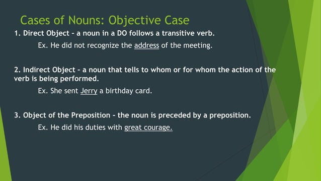 Parts of Speech: Nouns | PPT