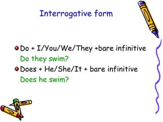 GRAMMAR SIMPLE PRESENT TENSE.ppt