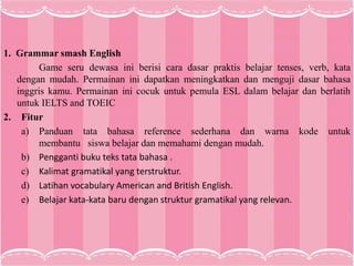 Grammar Smash English | PPTX