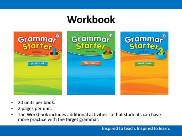Grammar Starter - Walkthrough | PPTX