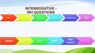 Grammar structures | PPTX