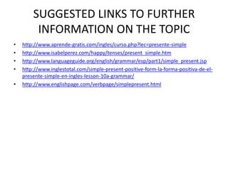 Grammar structure simple present | PPTX