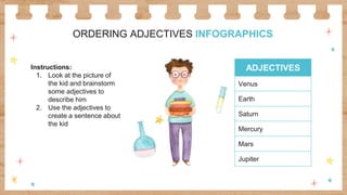 Grammar Subject for Elementary - 4th Grade_ Ordering Adjectives ...