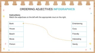 Grammar Subject for Elementary - 4th Grade_ Ordering Adjectives ...