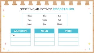 Grammar Subject for Elementary - 4th Grade_ Ordering Adjectives ...