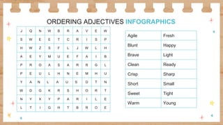 Grammar Subject for Elementary - 4th Grade_ Ordering Adjectives ...