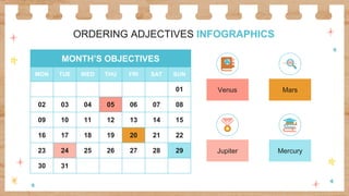 Grammar Subject for Elementary - 4th Grade_ Ordering Adjectives ...