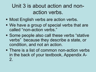 Grammar talk unit three | PPTX