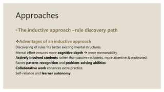 Grammar teaching | PPTX