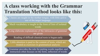 GRAMMAR TEACHING METHODS. translatat. pptx | PPTX