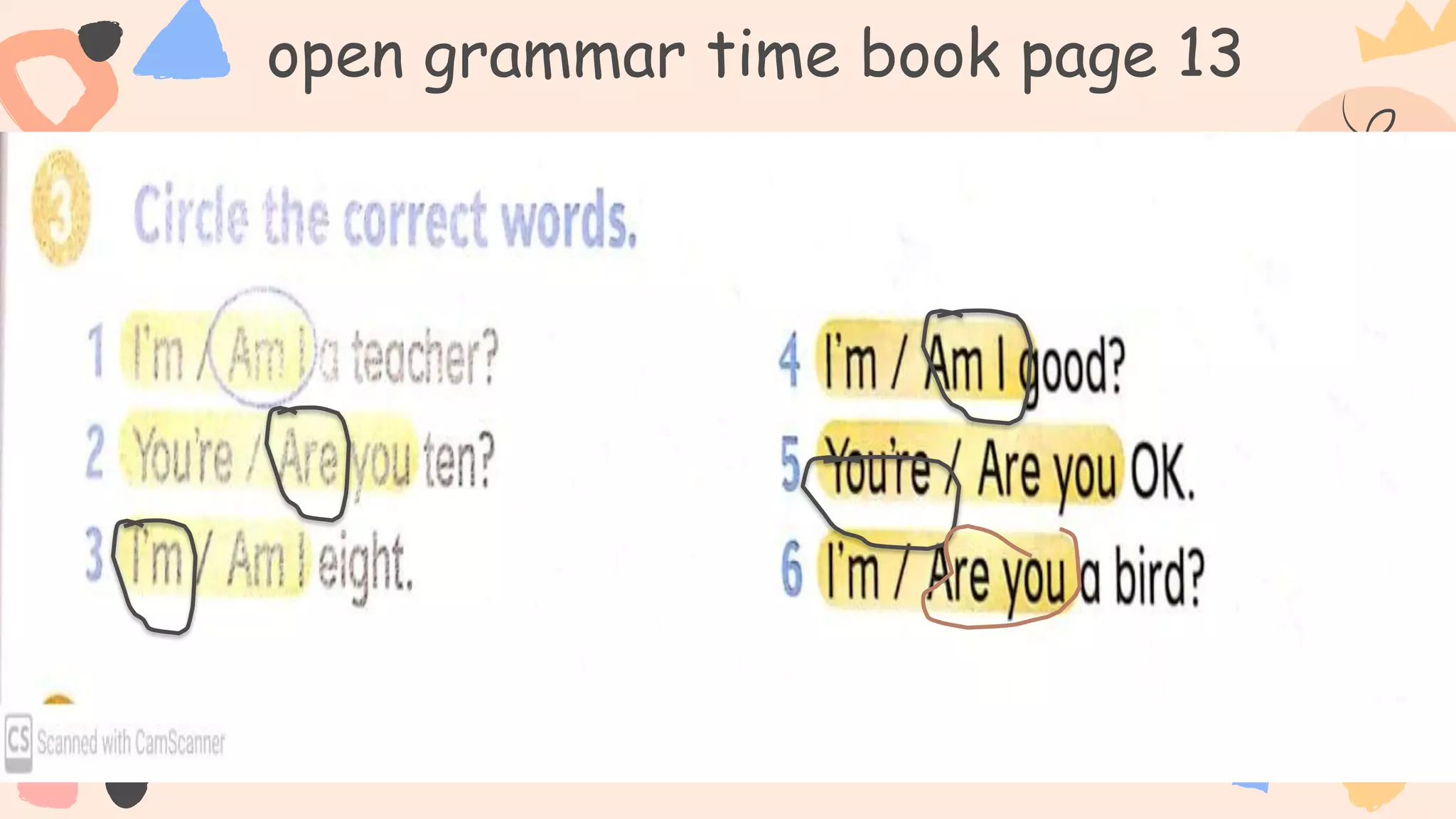 Grammar time 11 15 oktober 2021 | PDF