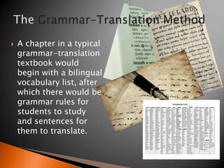 Grammar translation | PPTX