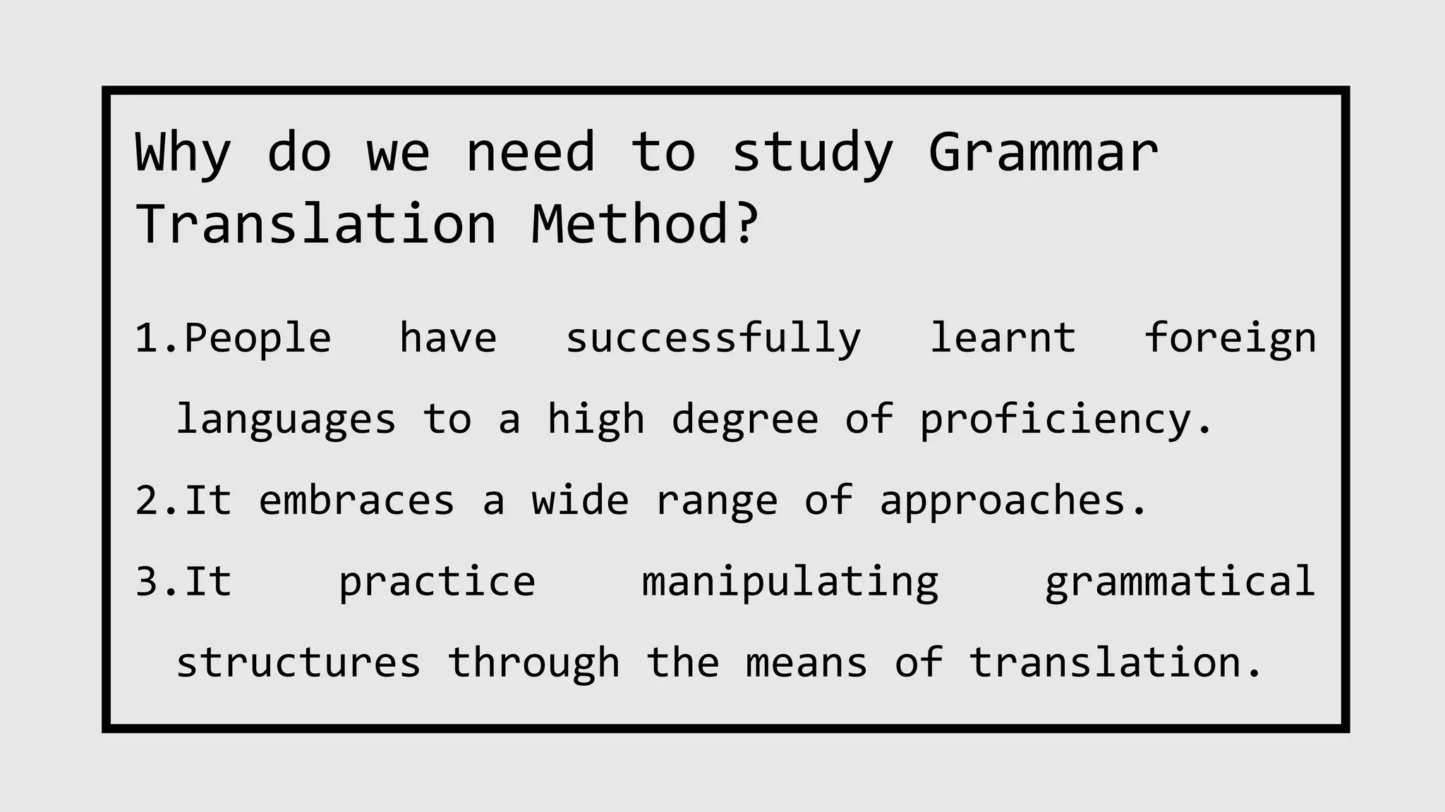 Grammar Translation | PPT