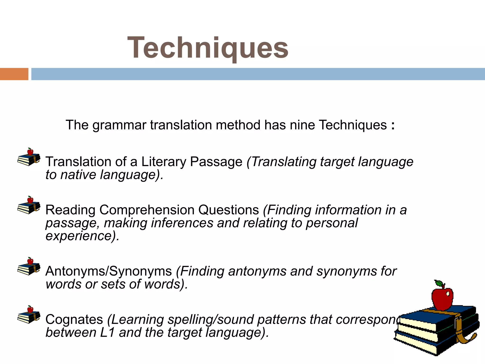 Grammar translation method | PPTX