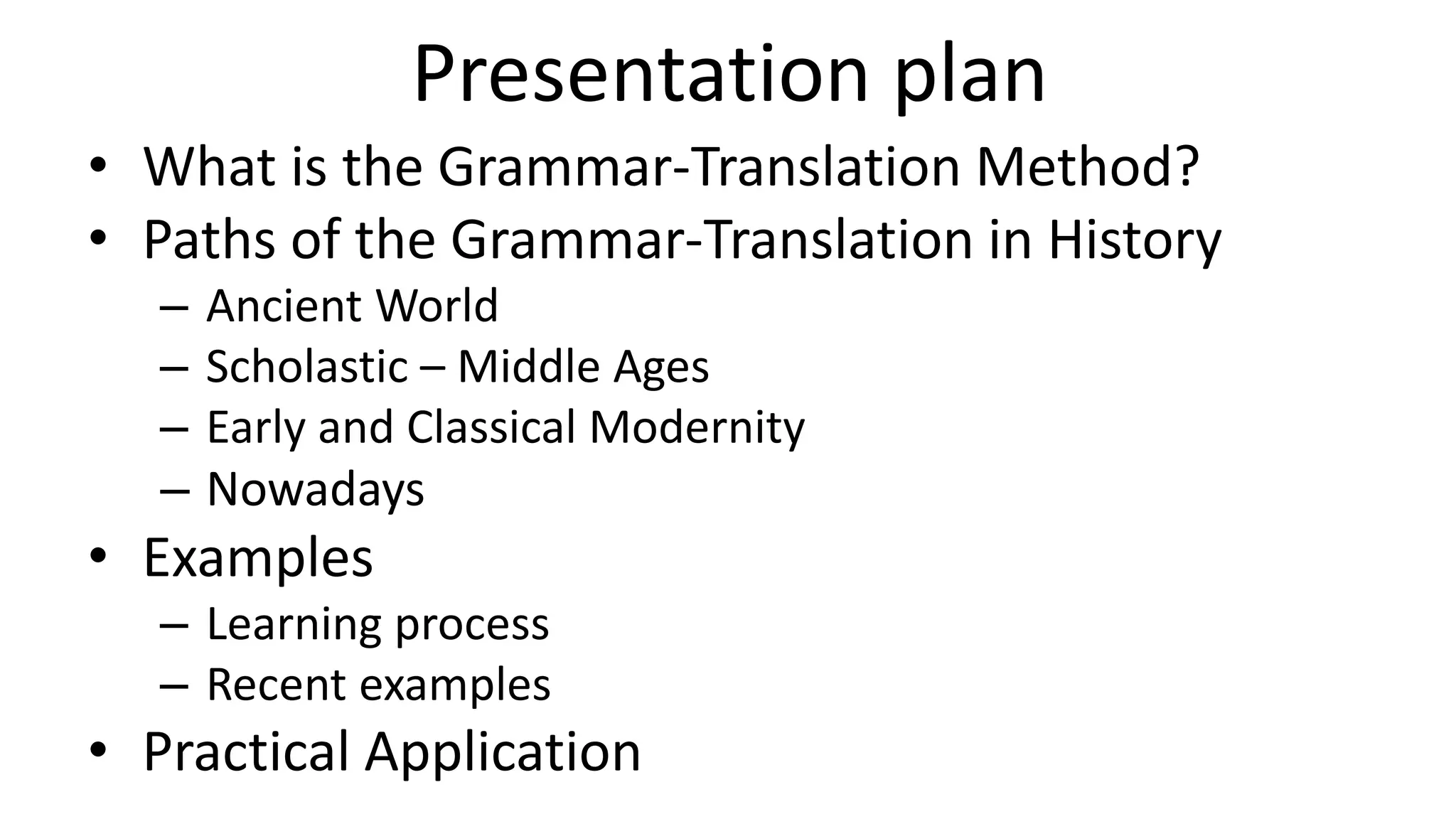 Grammar translation method | PPTX