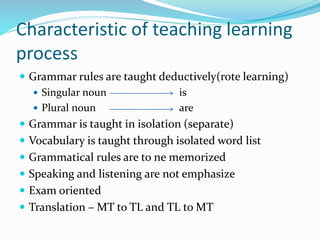 Grammar translation method | PPT