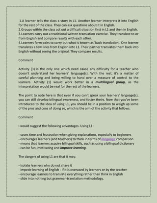 Grammar Translation, The Direct Method and Bilingual Skills | PDF