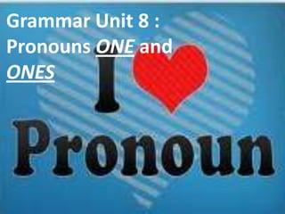 Grammar Unit 8 | PPTX