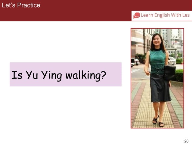 Grammar using present progressive | PPT | Programming Languages | Computing
