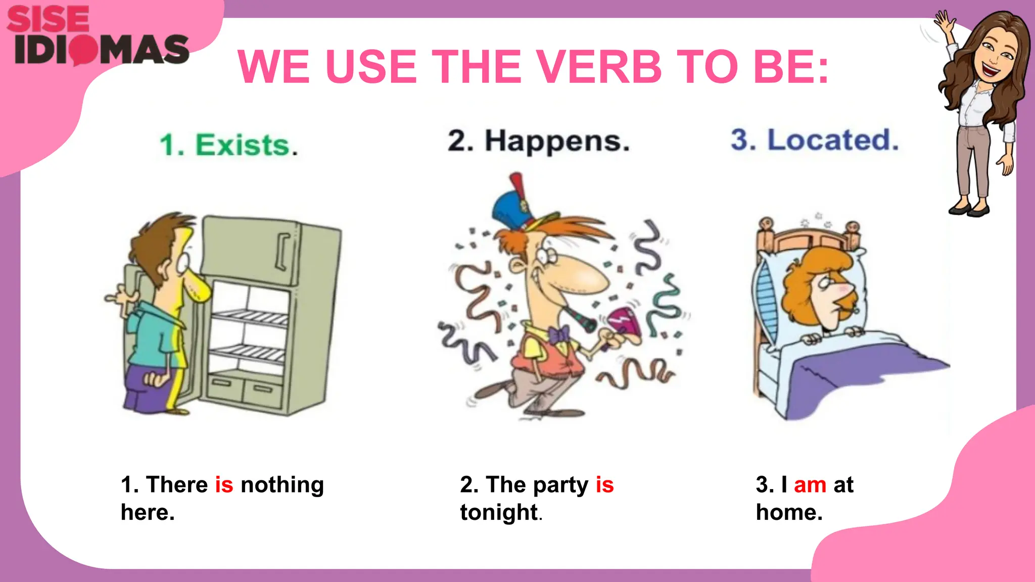 GRAMMAR VERB TO BE BASIC 1 Docente Esthefany Romero English class | PPT