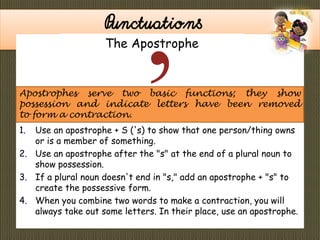 Punctuations | PDF