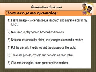 Punctuations | PPT