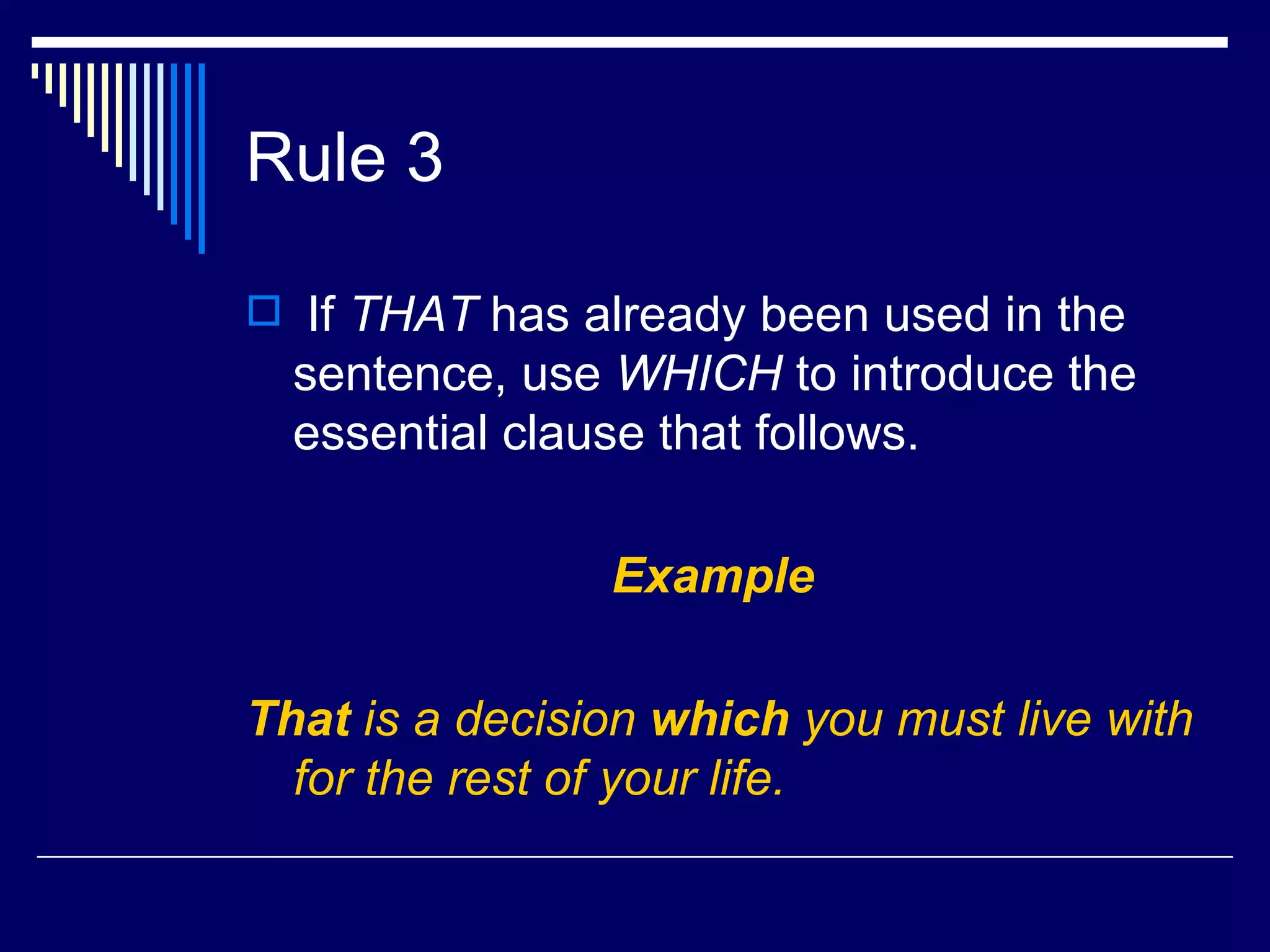 GRAMMAR_Who vs. Which vs. That | PPT