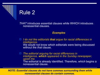 GRAMMAR_Who vs. Which vs. That | PPT