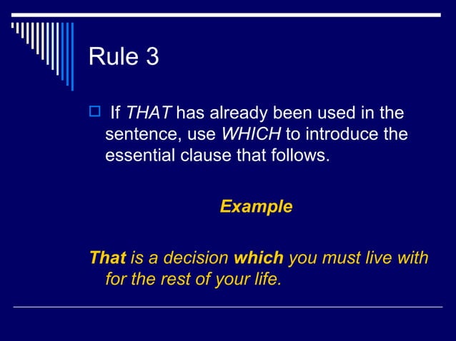 GRAMMAR_Who vs. Which vs. That | PPT
