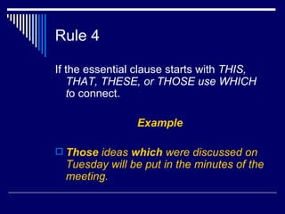GRAMMAR_Who vs. Which vs. That | PPT
