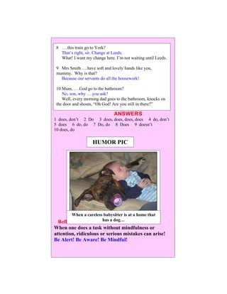 Grammar With Humor 1 | DOC