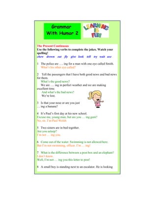 Grammar With Humor 2 | DOC