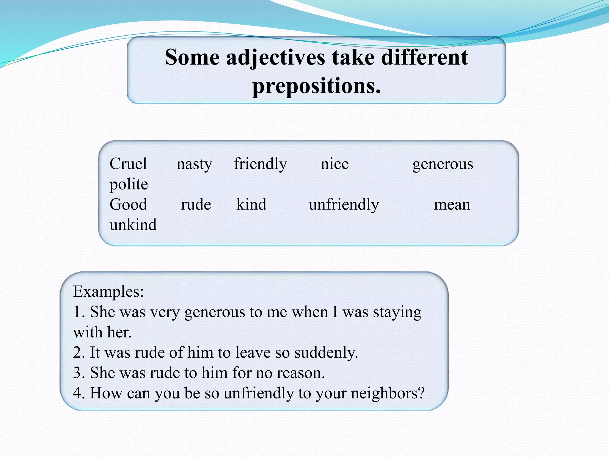 ADJECTIVE PREPOSITIONS | PPTX