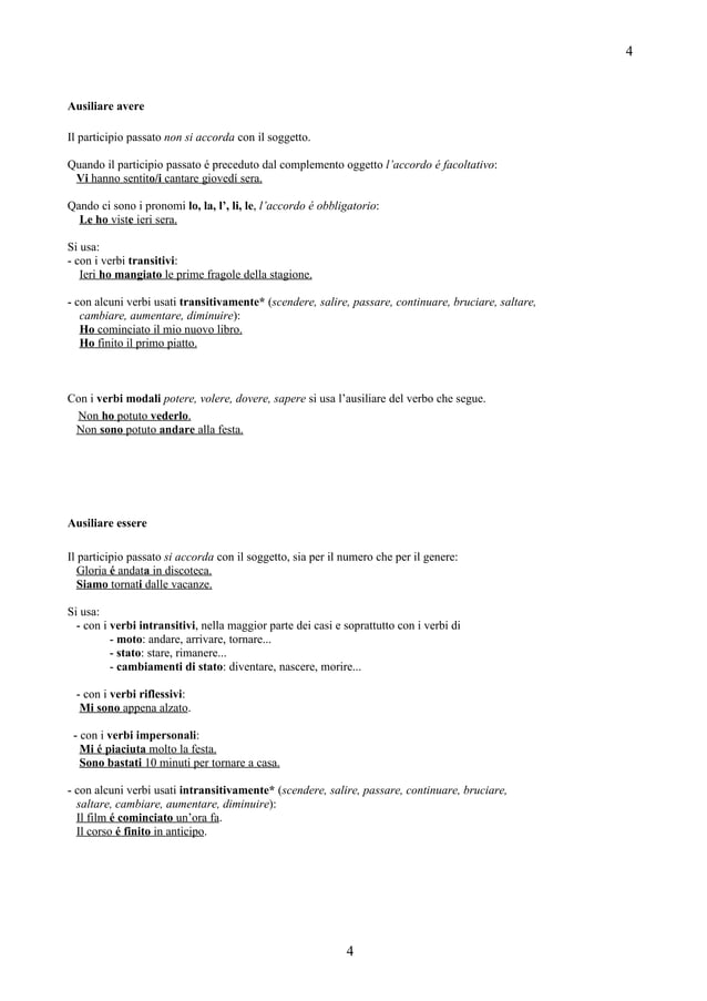 Grammatica italiana - gramática italiana | PDF