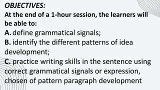 Grammatical Signals in English 8 1.pptx