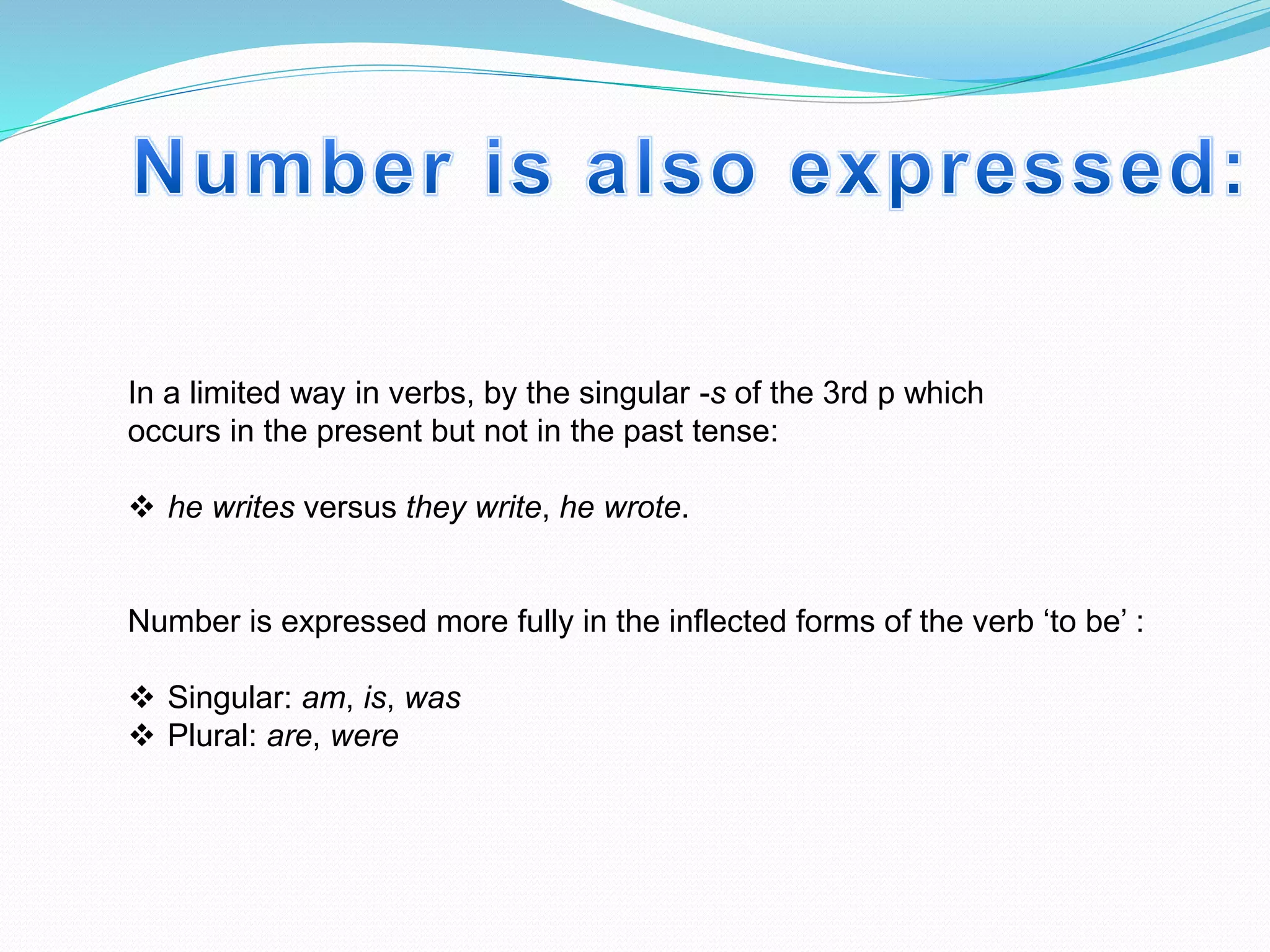 Grammatical categories and word classes | PPTX