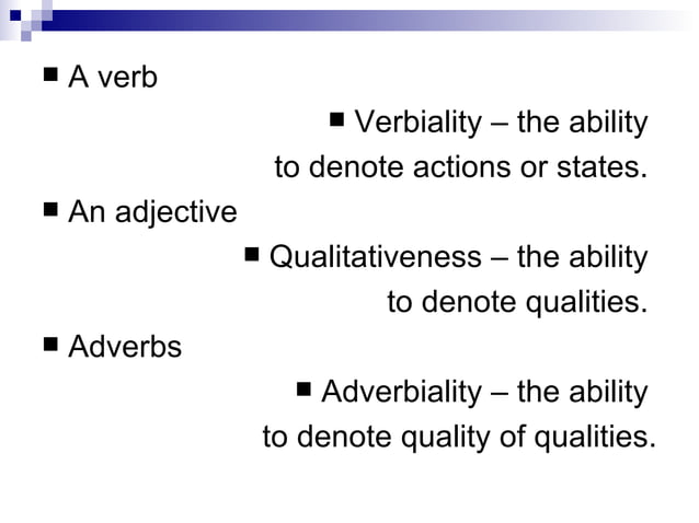 Grammatical meaning | PPT