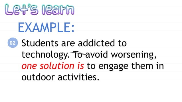 Appropriate grammatical signals or expressions | PPTX