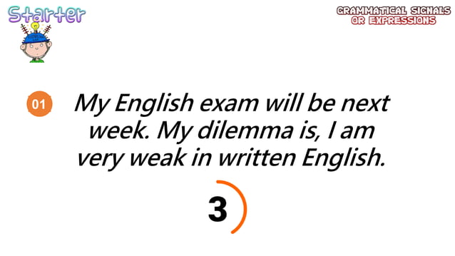 Appropriate grammatical signals or expressions | PPTX