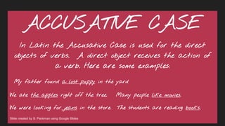 Grammatical terminology | PPT