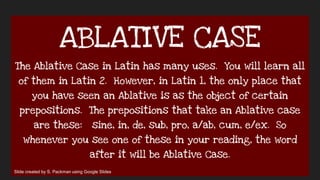 Grammatical terminology | PPT