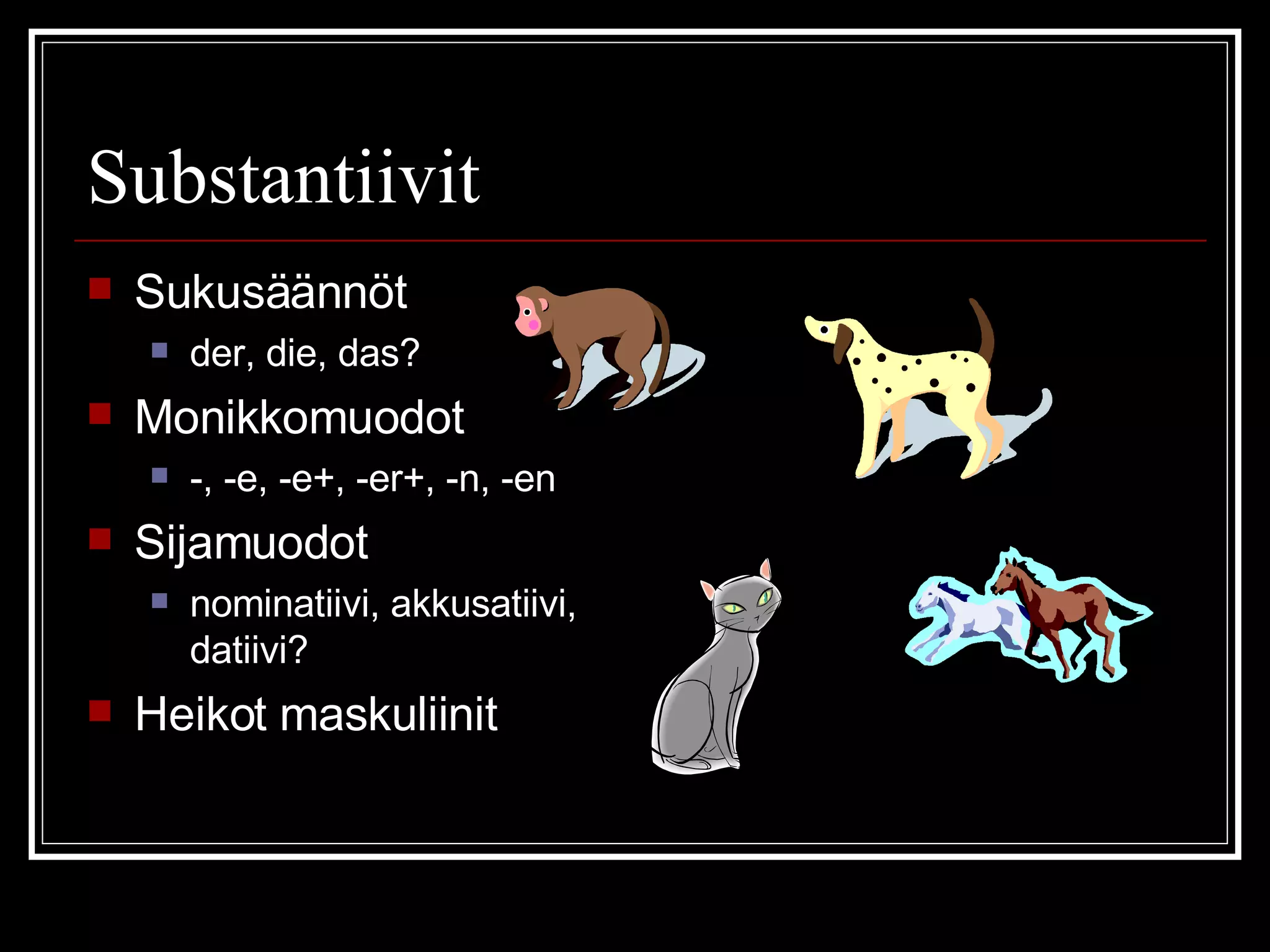 Grammatik Uberblick 1 | PPT