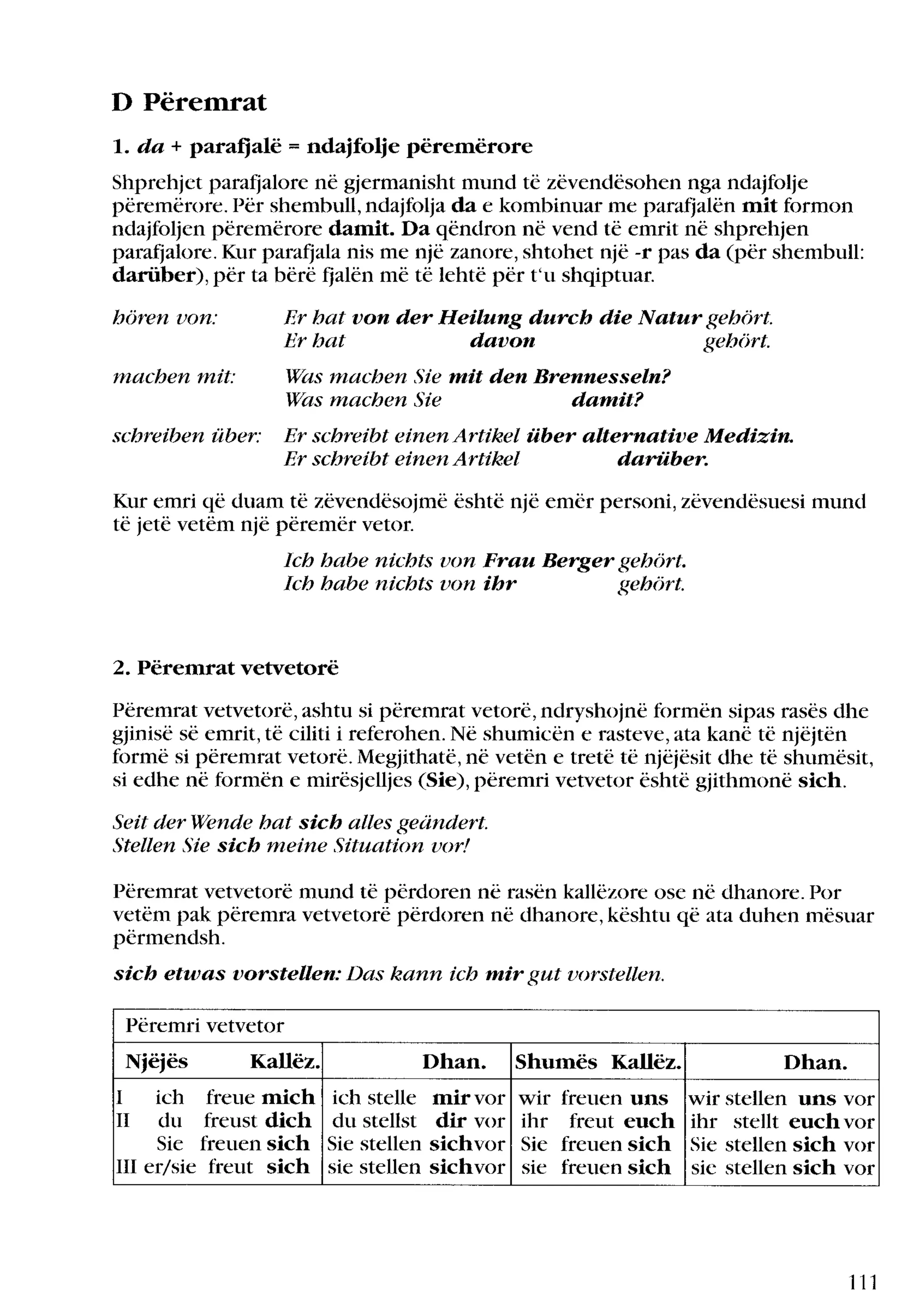 Grammatikübersicht_gramatika gjermane materiali 3 | PDF
